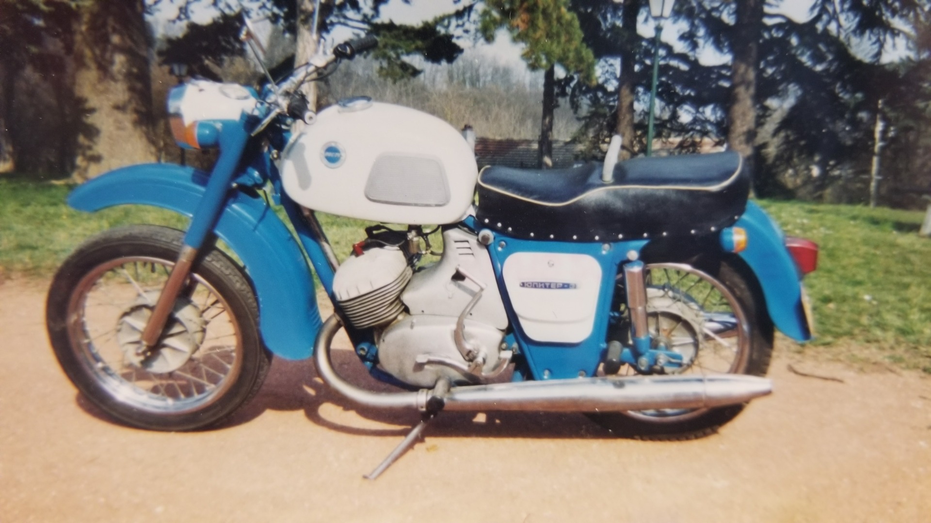 Moto depot : Motos d’occasion collection ij, JUPITER III 350 IJ BLEU